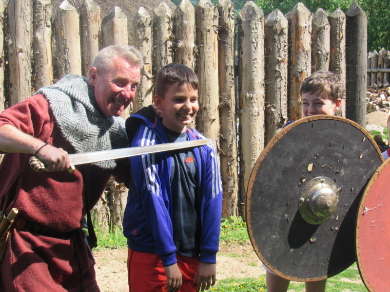 Navan Fort Viking Visit